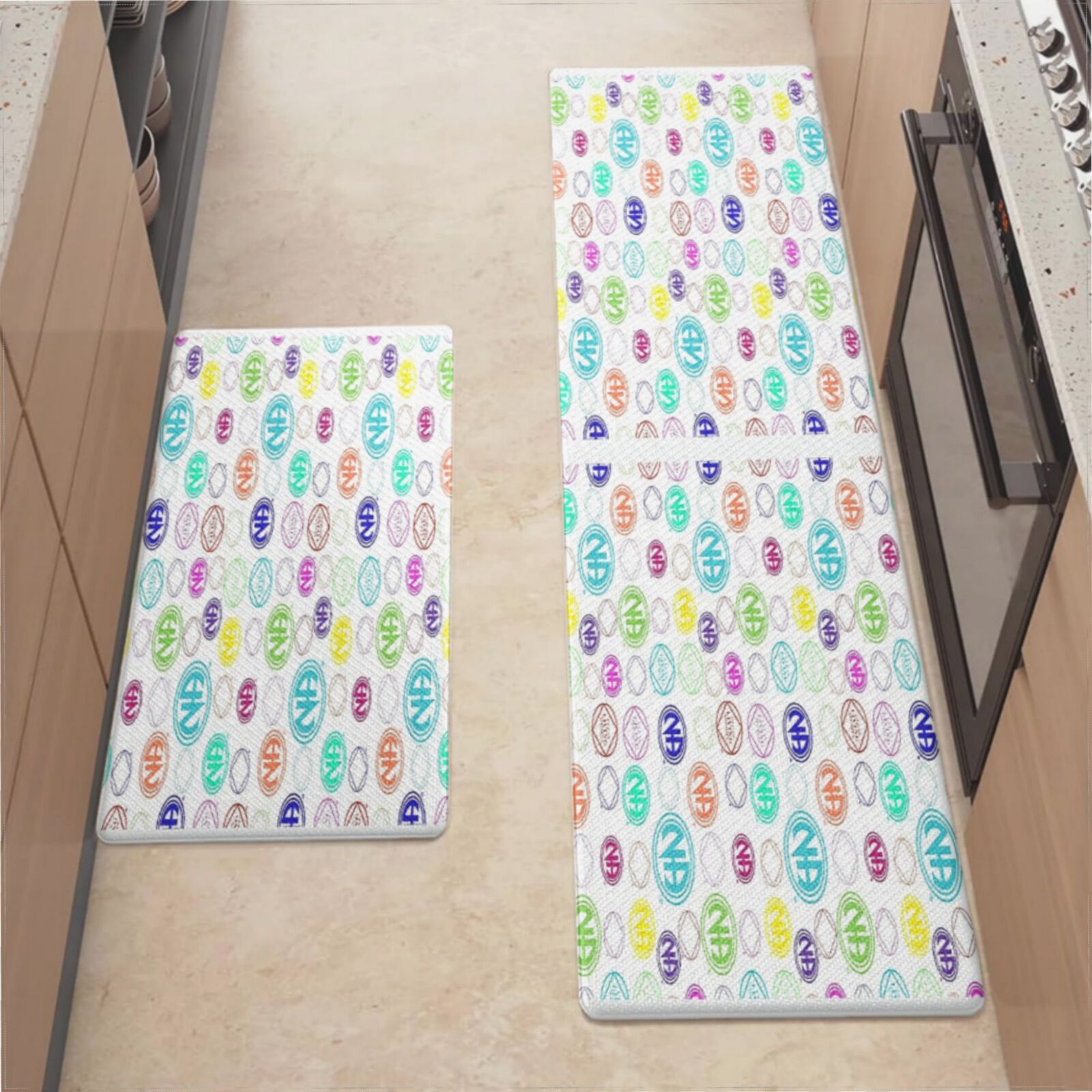 Na Narcotics Anonymous Colorful Symbols And Logo Gifts Pvc Kitchen Mat ...