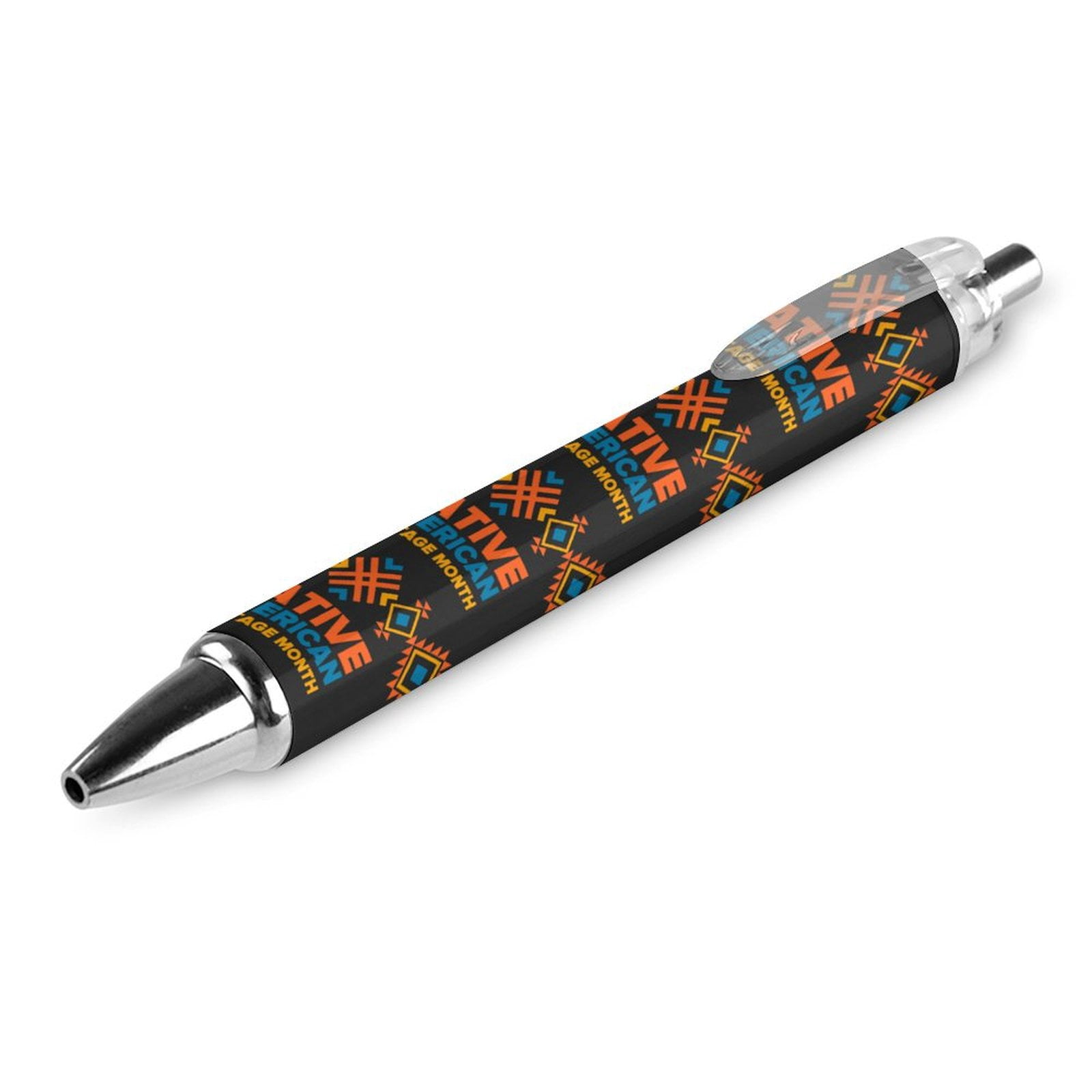 Na-tive American Heritage Indigenous Pride Na-tive American Ballpoint ...