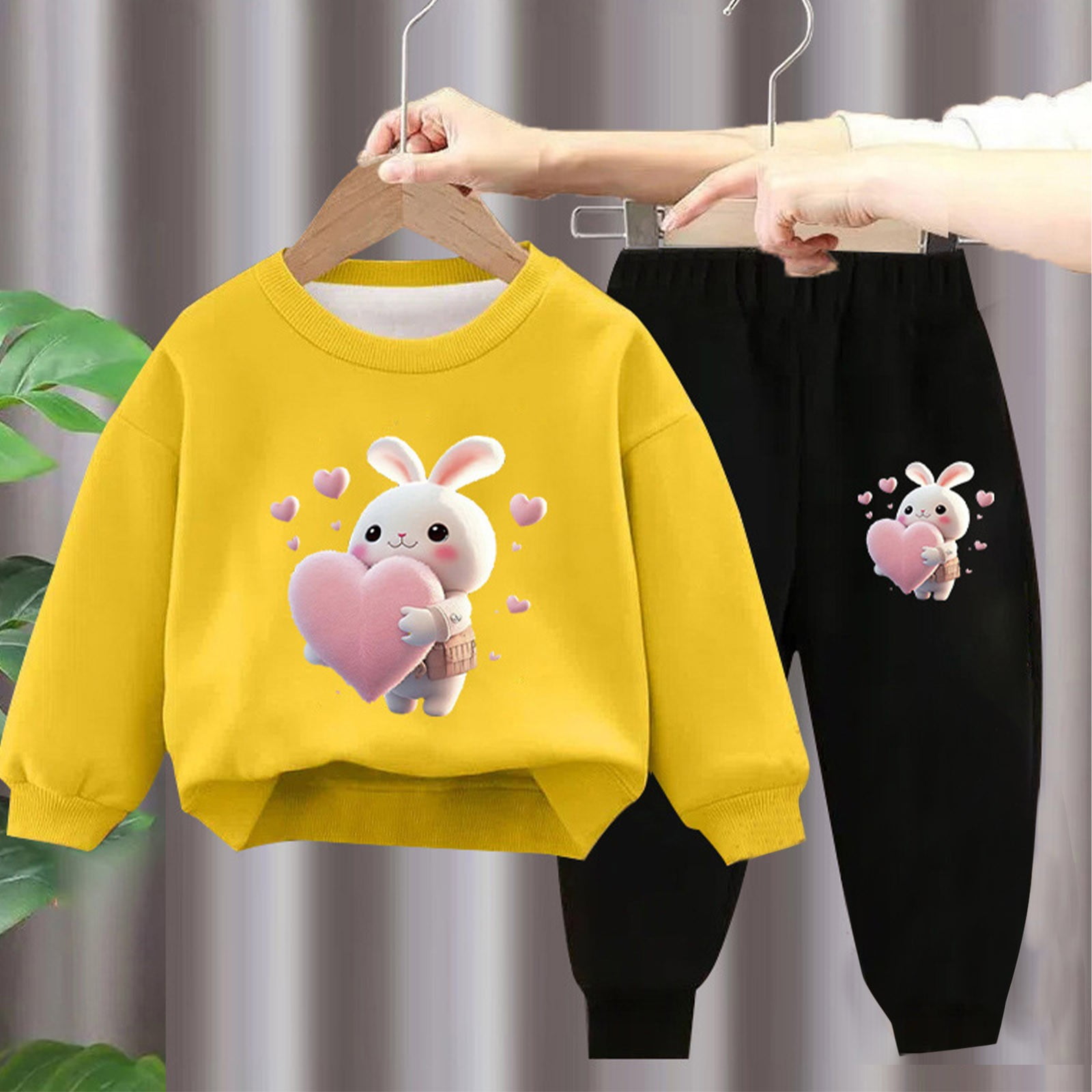 NaWent Sport Gym Matching Outfits Tracksuits for Children Boy Girl Top ...