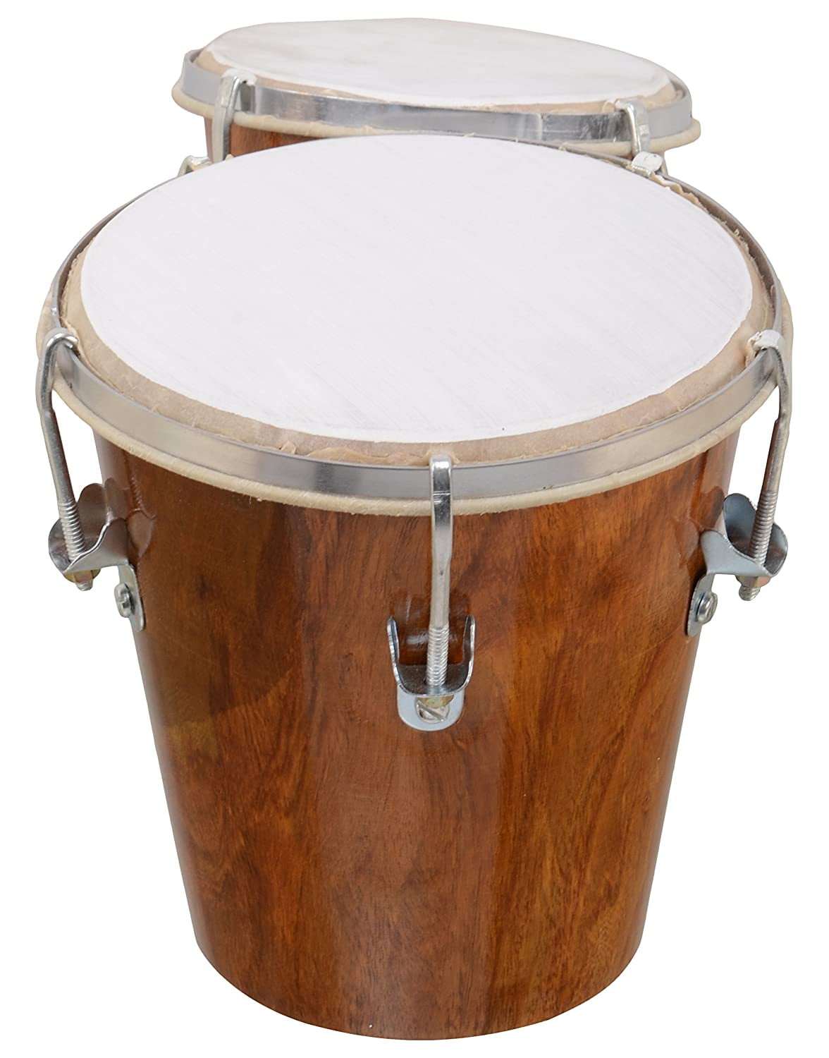 Naad 7-inch Size Professional Long Lasting Two Piece Wooden Bongo Drum ...