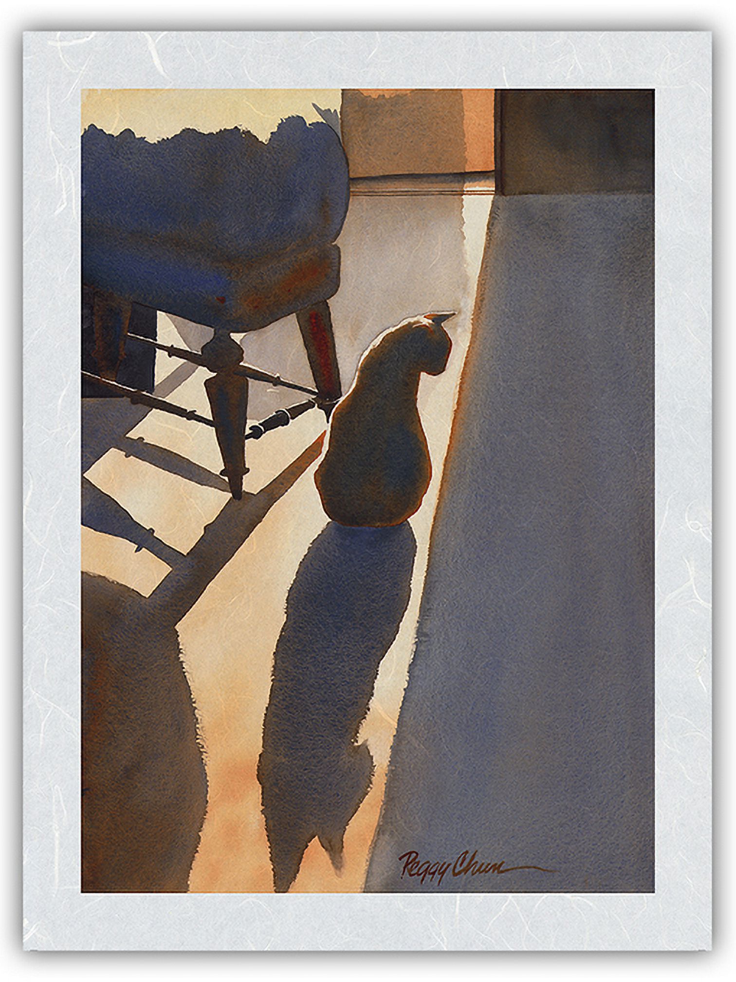 Nabe’s Shadow - Hawaii Black Cat (ʻeleʻele Popoki) - From an Original ...