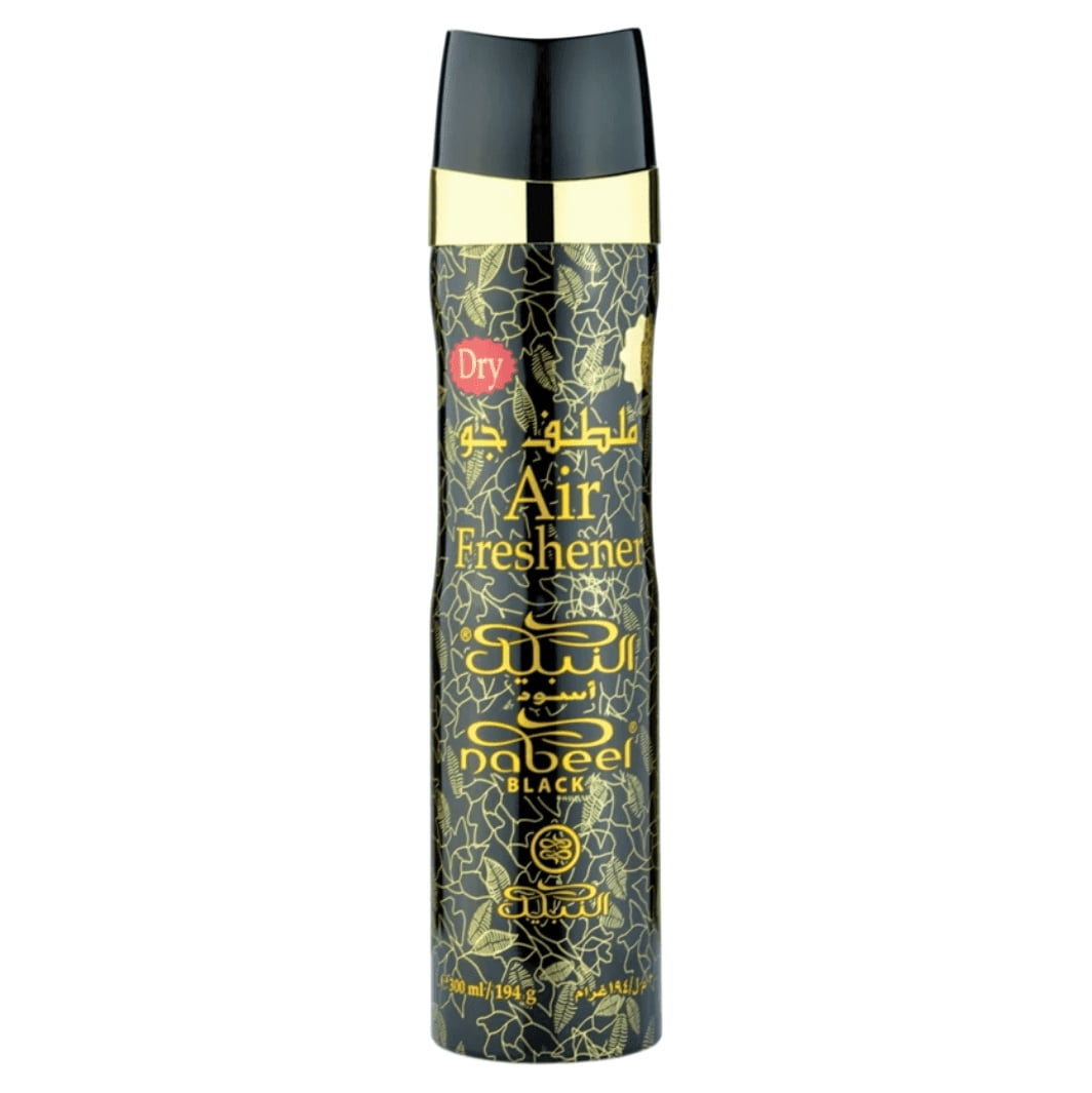Nabeel Black Scent Freshener - 300 ML (10oz) - Finest Fragrance for ...
