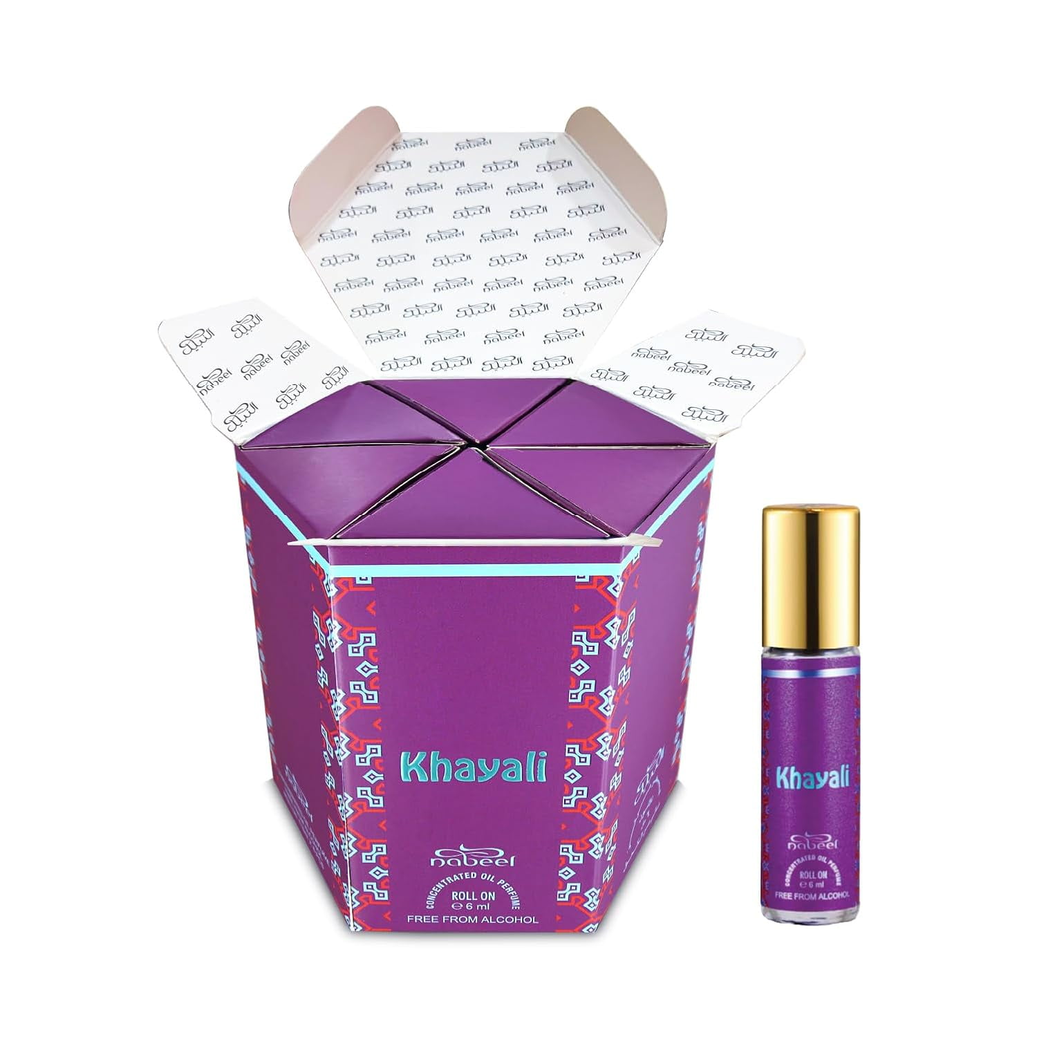 Nabeel Khayali Premium Attar Roll On Perfume Oil For Men & Women | 100% ...