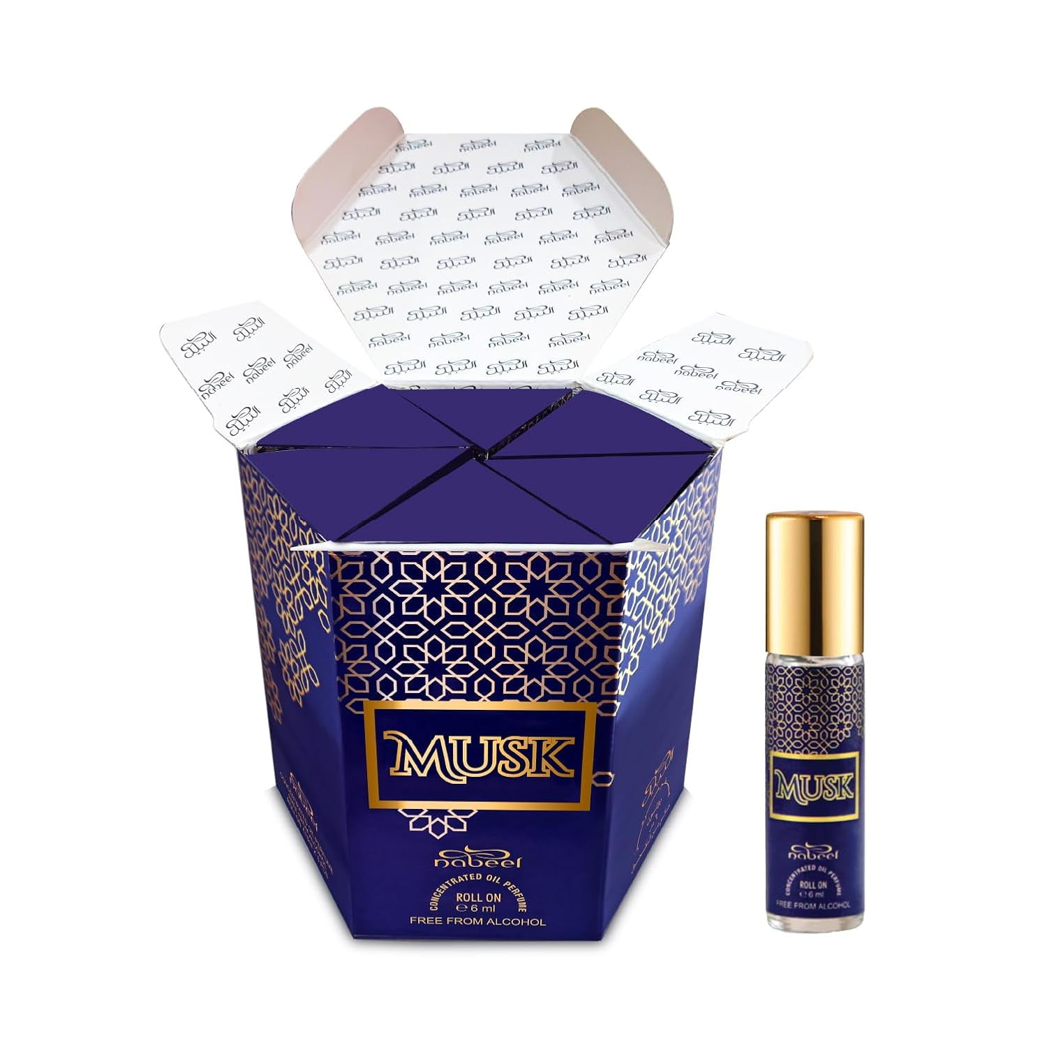 Nabeel Musk Premium Attar Roll On Perfume Oil For Men & Women | 100% ...