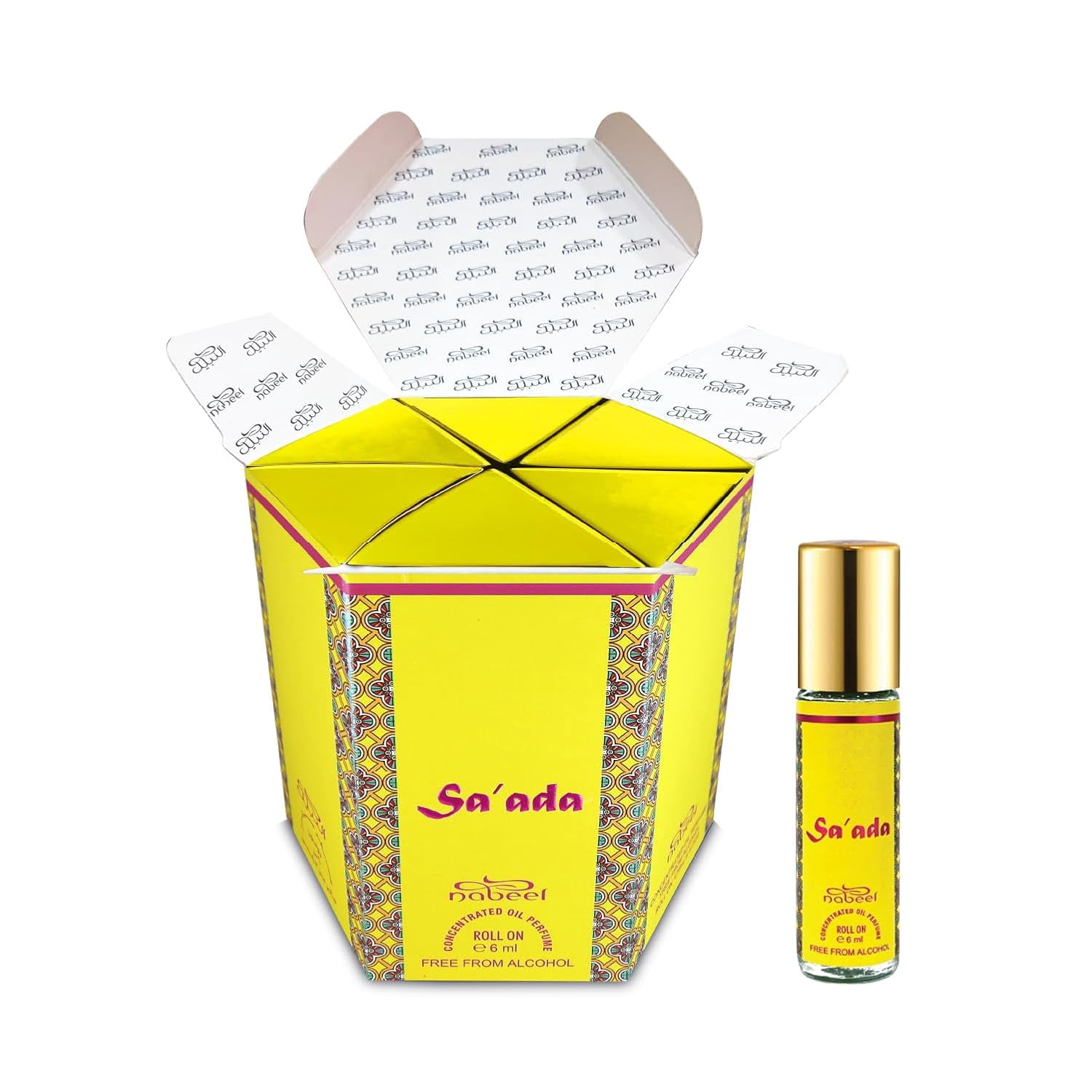 Nabeel Sa'ada Premium Attar Roll On Perfume Oil For Men & Women | 100% ...