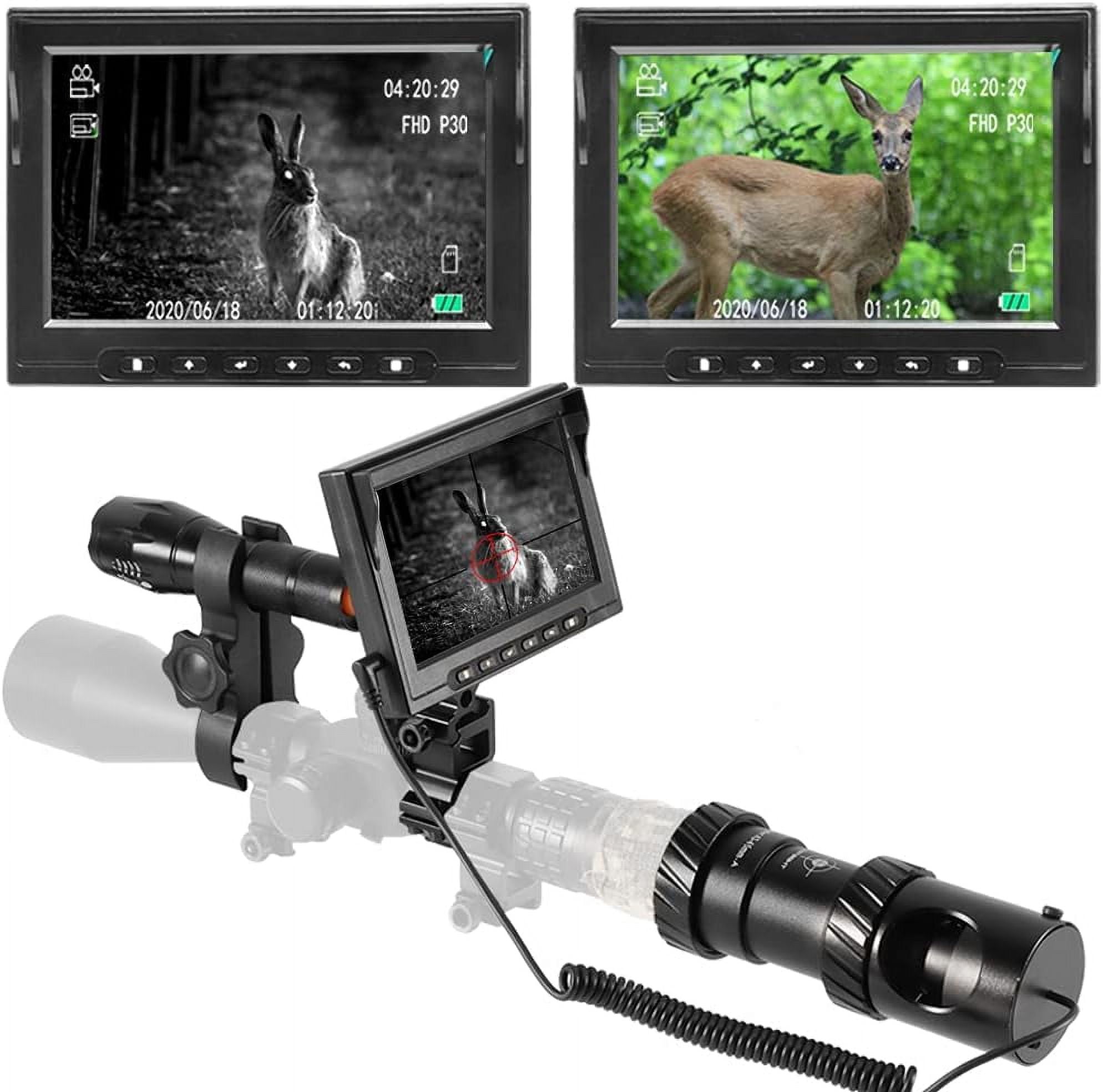 Nabila Night Vision Scope for riflescopes with Night Scope Hunting ...