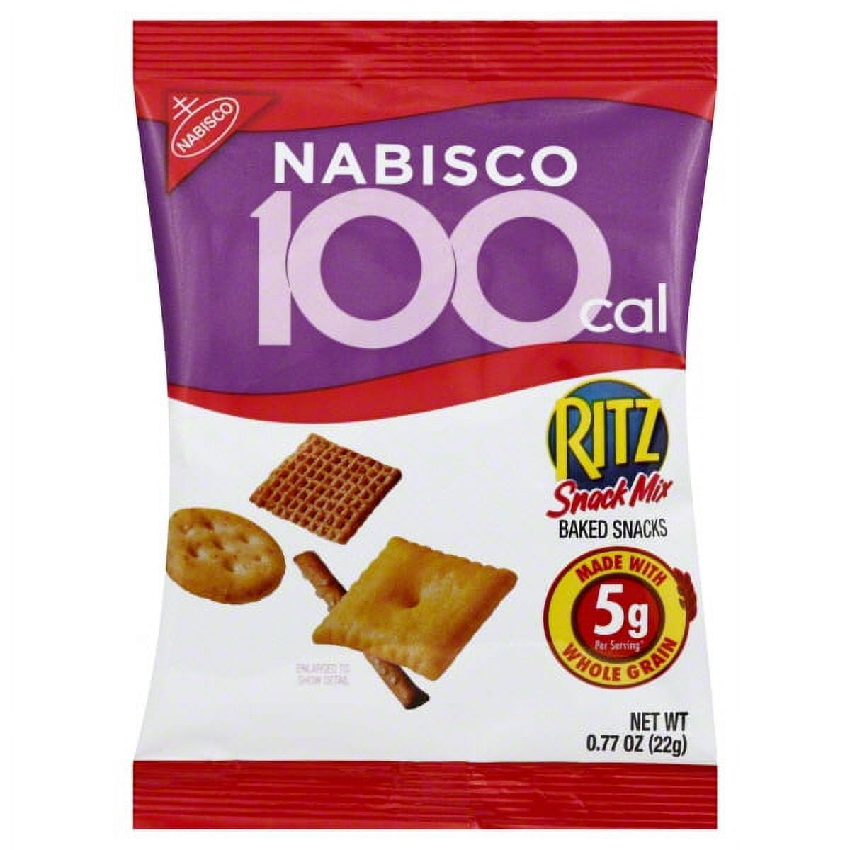 Nabisco 100 Calorie Ritz Snack Mix - Pack of 24 - Walmart.com