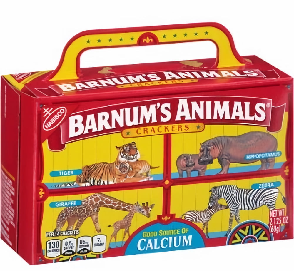 Nabisco Barnum's Animals Crackers (Pack of 72) - Walmart.com