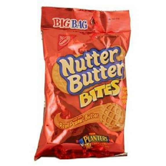 Nabisco Big Bags, Nutter Butter Bites, Count 12 (3 oz) - Cookie ...