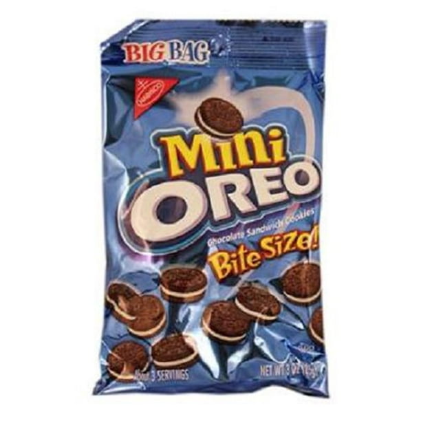 Nabisco Big Bags, Oreo Mini, Count 12 (3 oz) - Cookie & Cracker / Grab ...