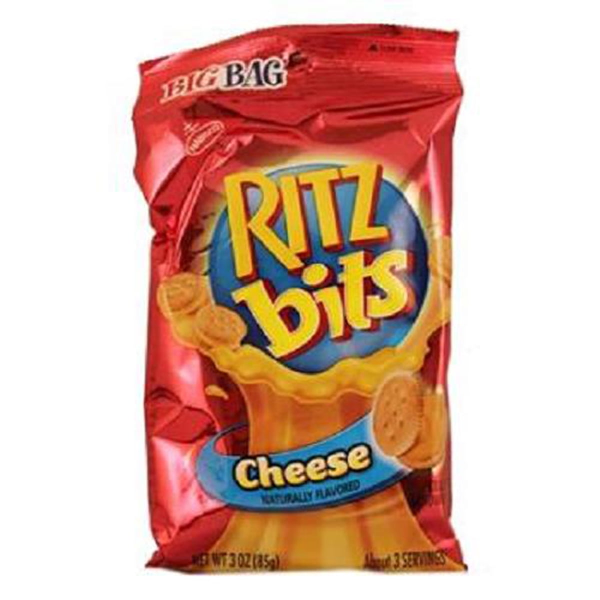 Nabisco Big Bags, Ritz Bits Cheese, Count 12 (3 oz) - Cookie & Cracker ...