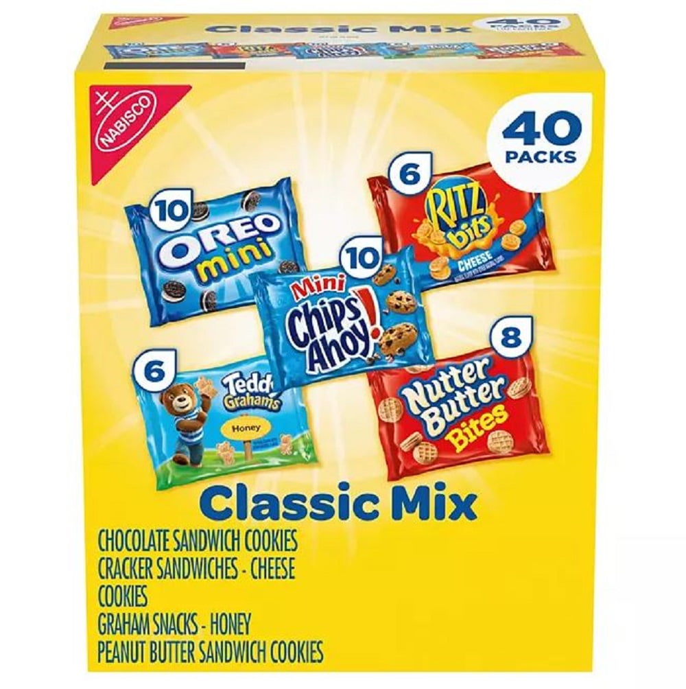 Nabisco Classic Mix Variety Pack, 40 count, 40 oz - Walmart.com