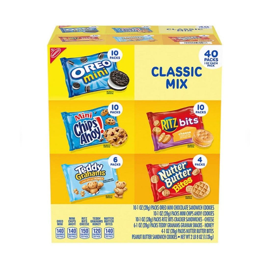 Nabisco Classic Mix and Crackers Set 40 pack 40 oz - Walmart.com
