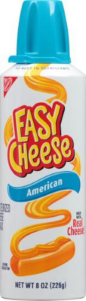 Nabisco Easy Cheese American Cheese Snack (Pack of 8) - Walmart.com