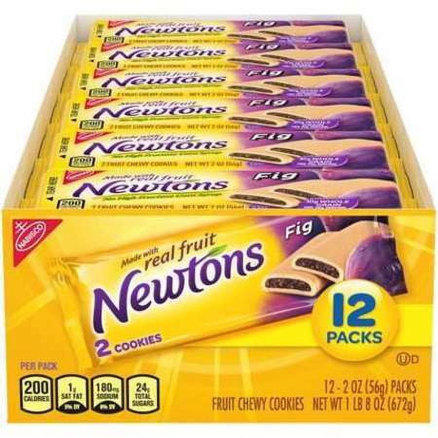 Nabisco Fig Newton Single Serve Snack 2 oz. Packet, PK48 - Walmart.com