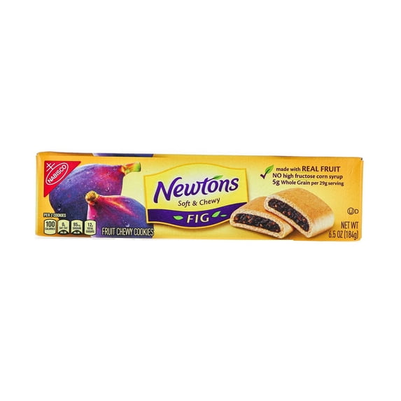 Nabisco Fig Newtons Original Cookies, 1 Count, Snacks and Crackers ...