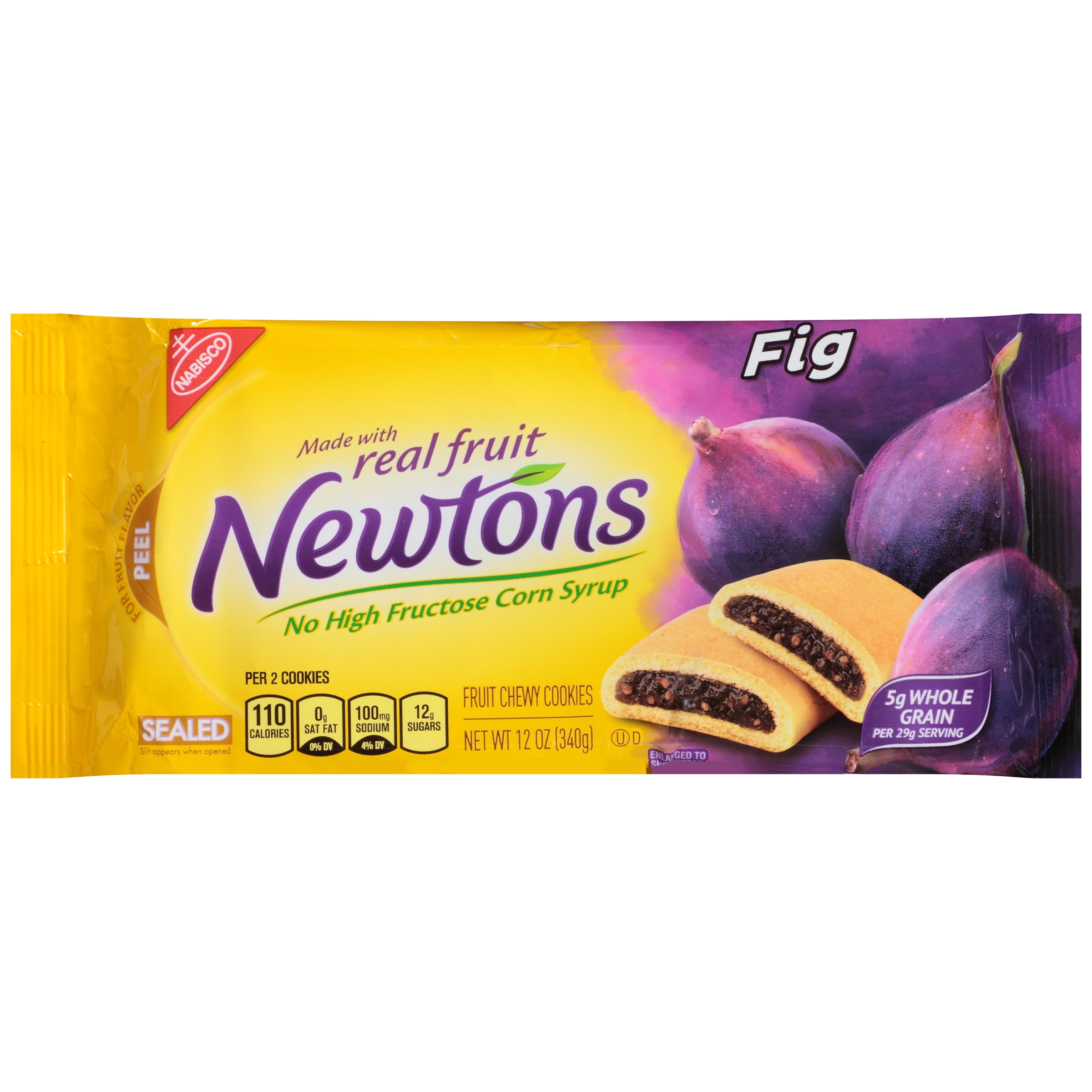 Nabisco Fig Newtons Real Fruit Cookies, 12 Oz. - Walmart.com