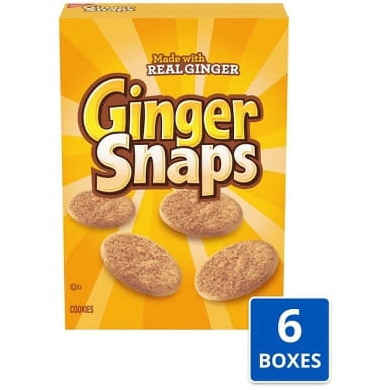 Nabisco Ginger Snaps Old Fashioned Ginger Snaps, 1 lb - Case of 6 ...