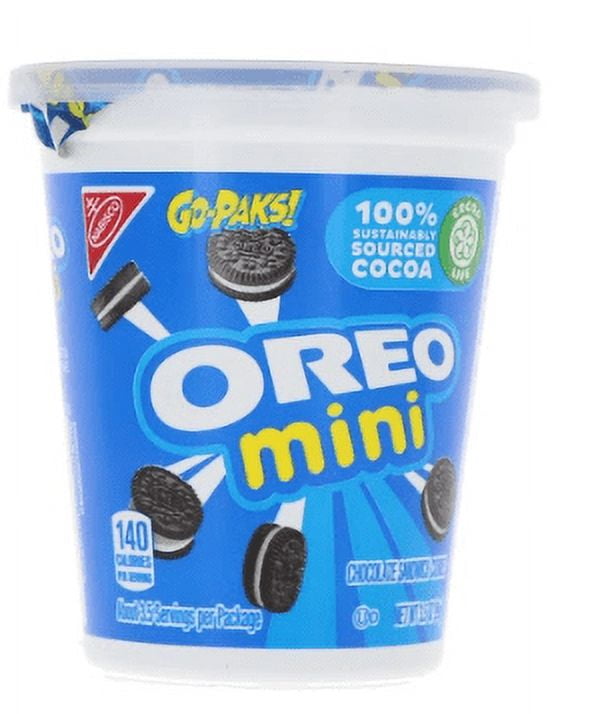 Oreo Nabisco Go-Paks, Mini Cookies, Count 1, Cookie & Cracker Varieties ...