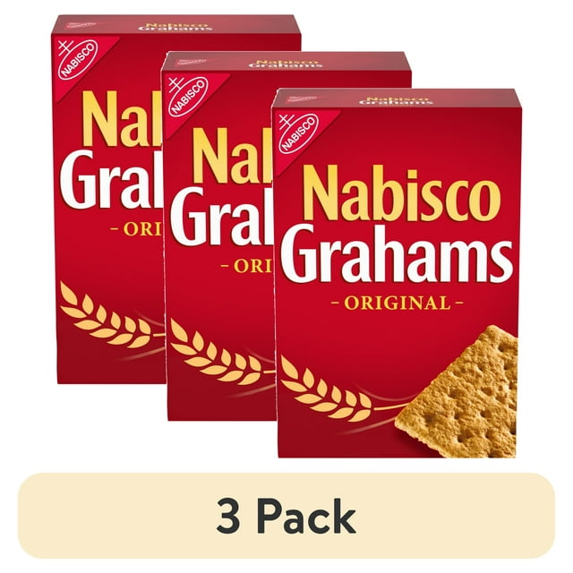 (3 pack) Nabisco Grahams Original Graham Crackers, 14.4 oz - Walmart.com