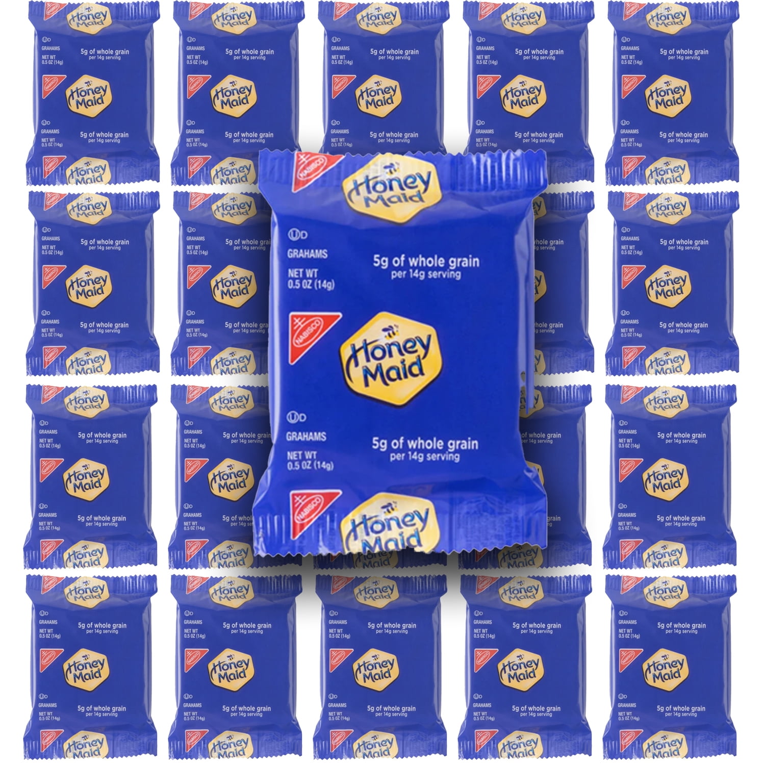 Nabisco Honey Maid Graham Crackers, 2-Count .50 oz Snack Pack, Pack of ...
