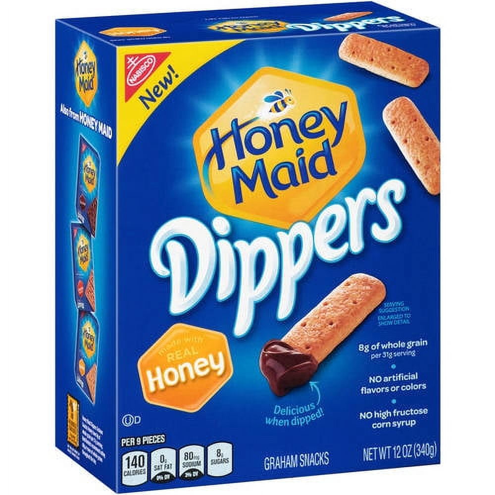 Nabisco Honey Maid Dippers Honey Graham Snacks, 12 Oz. - Walmart ...