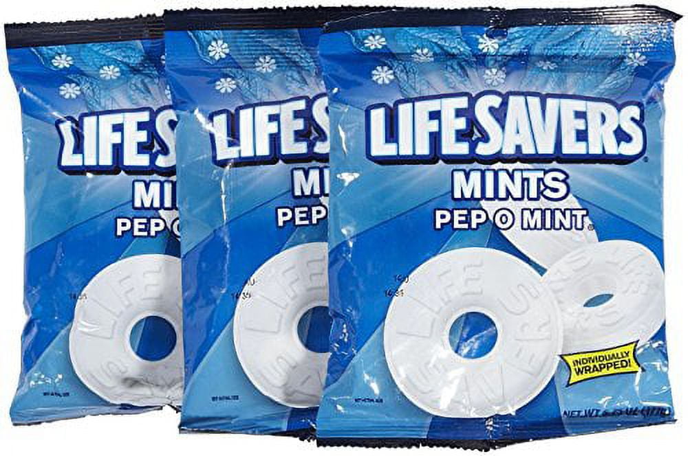 Life Savers Mints Pep O Mint 6.25 oz (Pack of 3) - Walmart.com