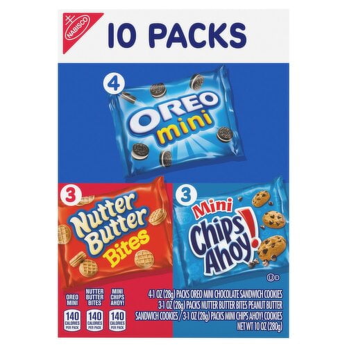 Nabisco Mini Variety 10 count - Walmart.com