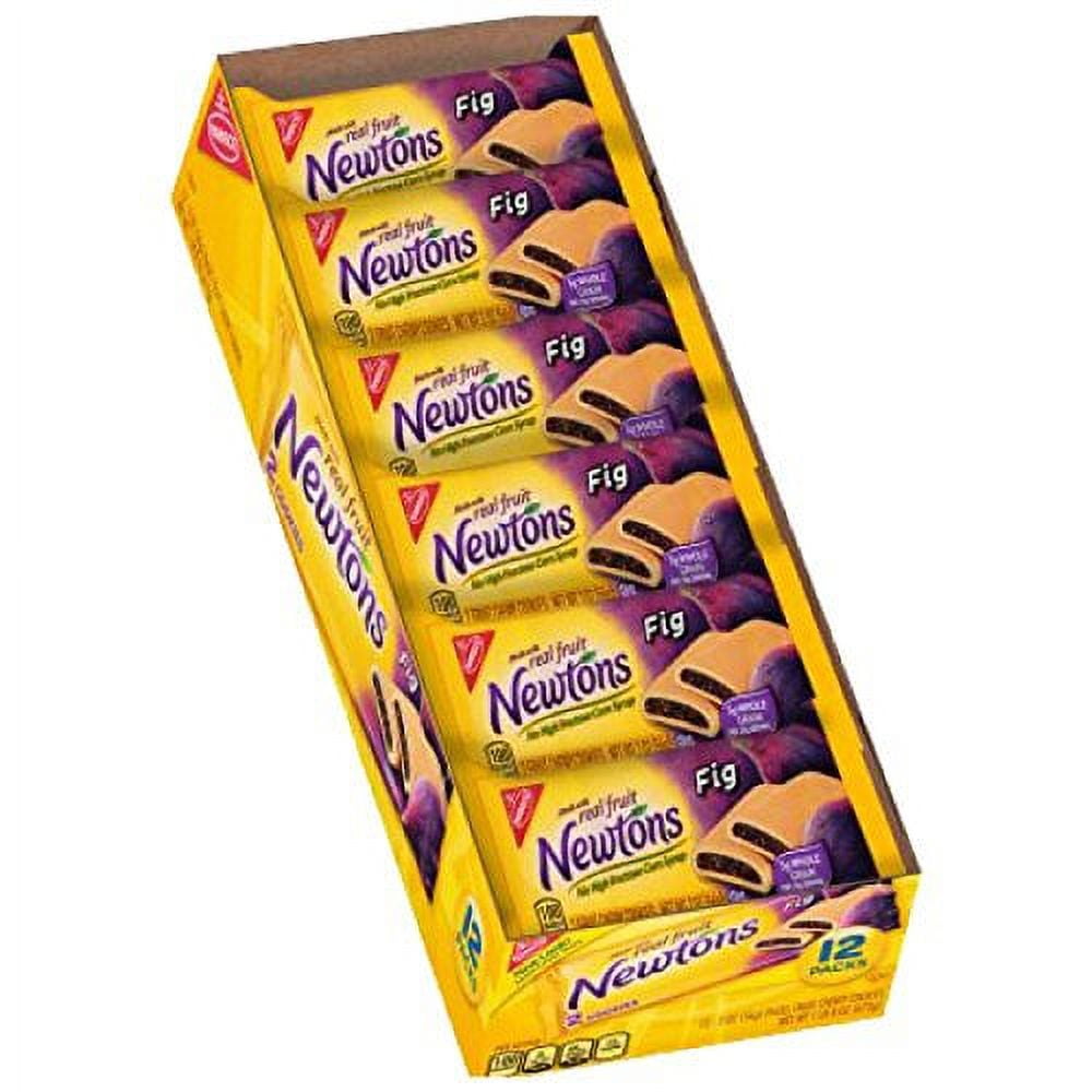 Nabisco Newtons Original Fig Fruit Chewy Cookies Snack, 2 Oz, 12 Count ...