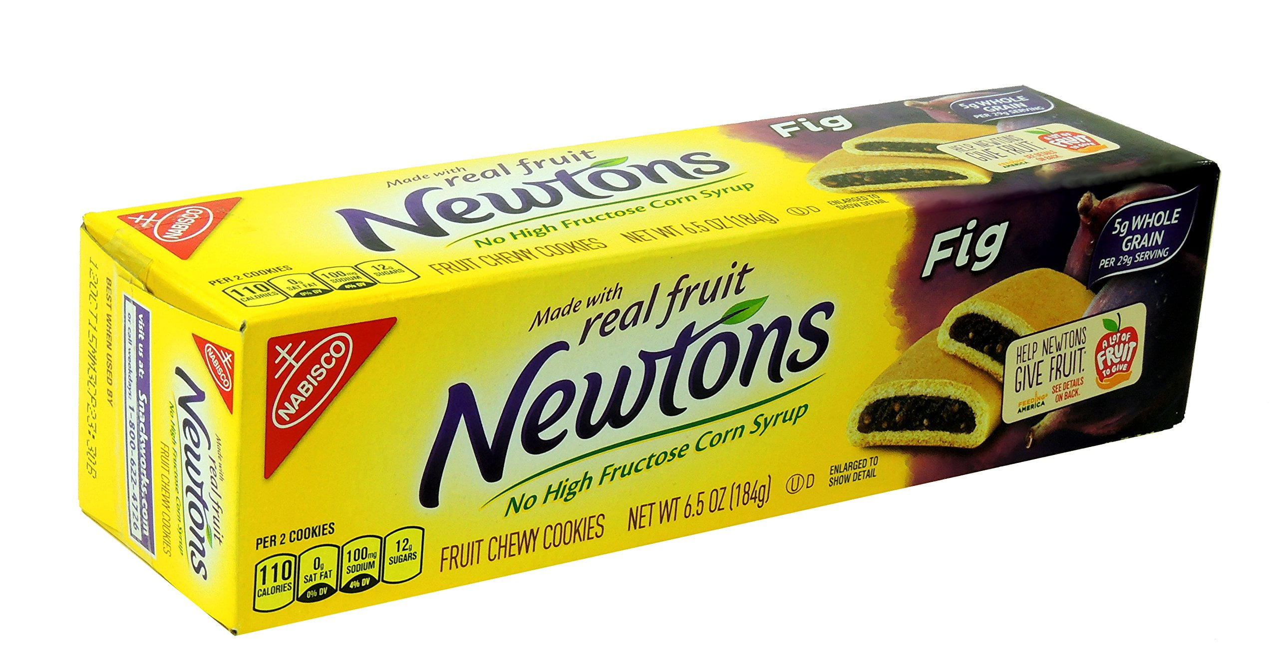 Nabisco Newtons Fig Fruit SAF21 Chewy Cookies - 6.5-oz / 184g - Walmart.com