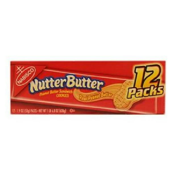 Nabisco, Nutter Butter, Count 12 (1.9 oz) - Cookie & Cracker / Grab ...