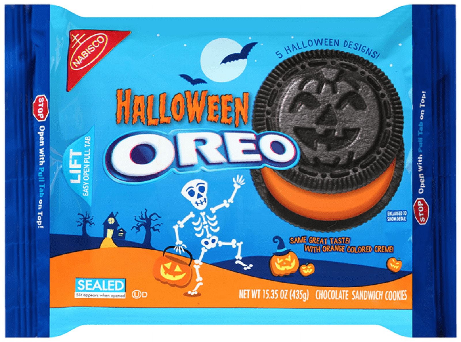Nabisco Oreo Halloween Chocolate Sandwich Cookies, 15.35 Oz. - Walmart Business Supplies