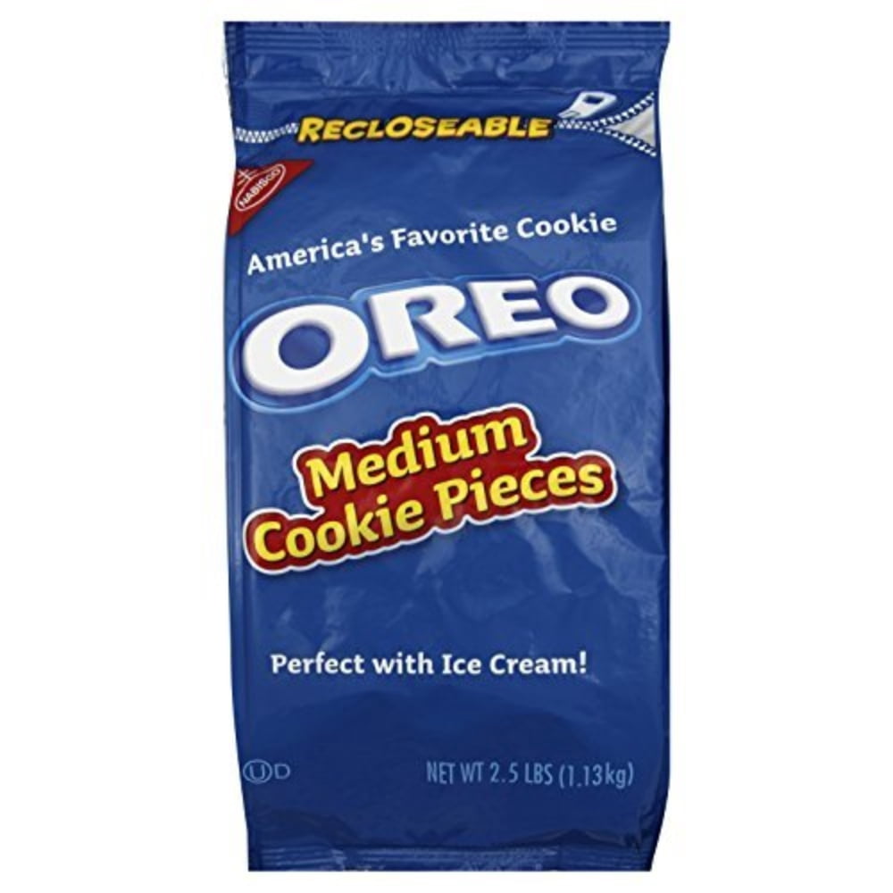 Nabisco Oreo, Medium Cookie CM31 Pieces, 2.5 lbs. Resealable Bag ...