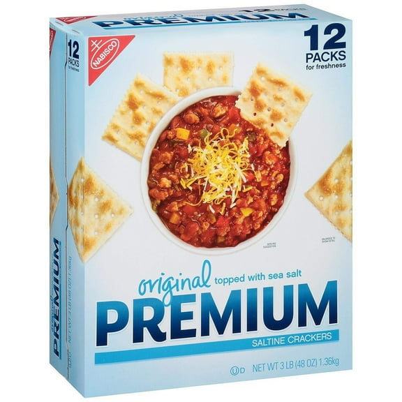 Unsalted Saltine Crackers for Snacking and Baking from Walmart