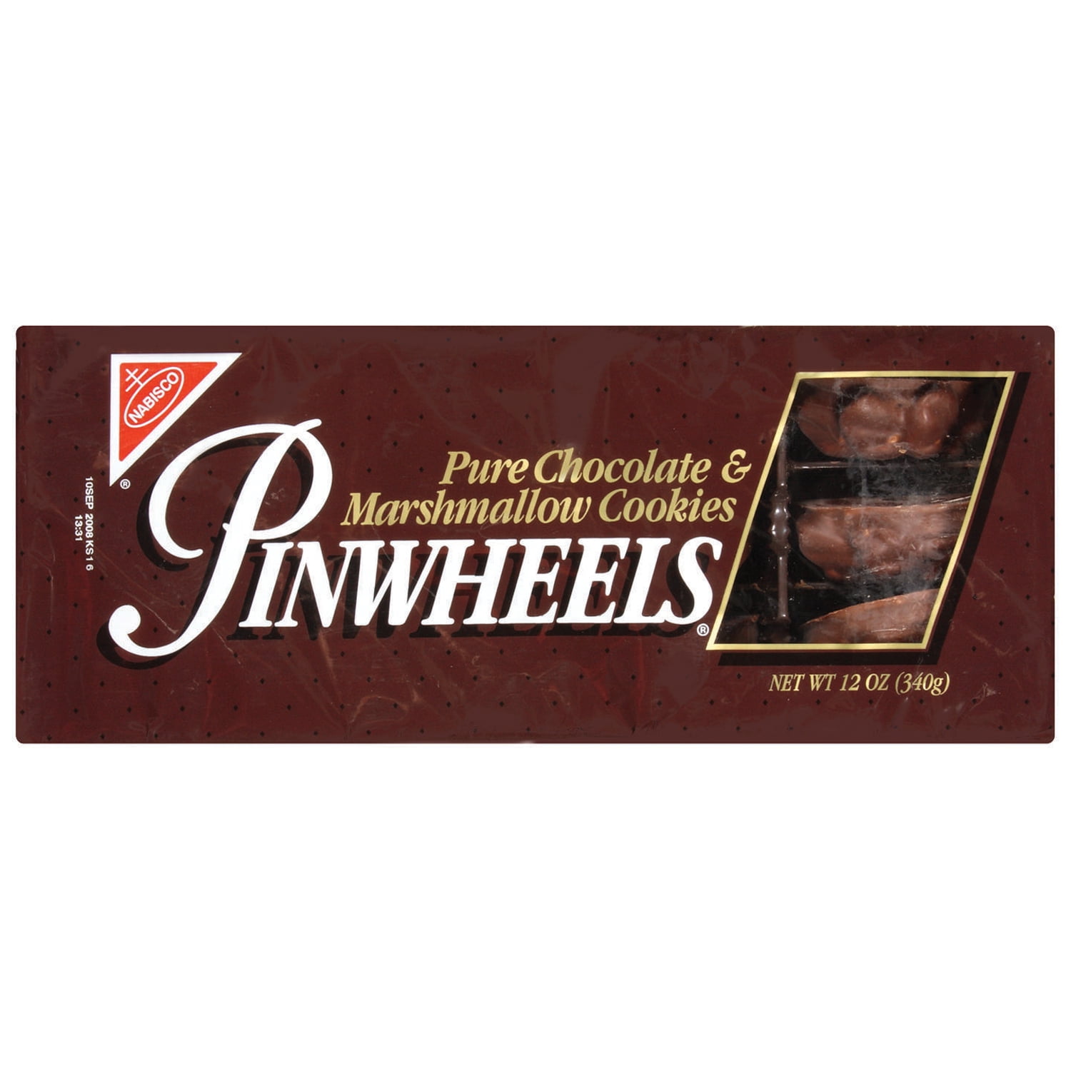 Nabisco Pinwheels Gourmet Snacks, Pure Chocolate & Marshmallow Cookies ...