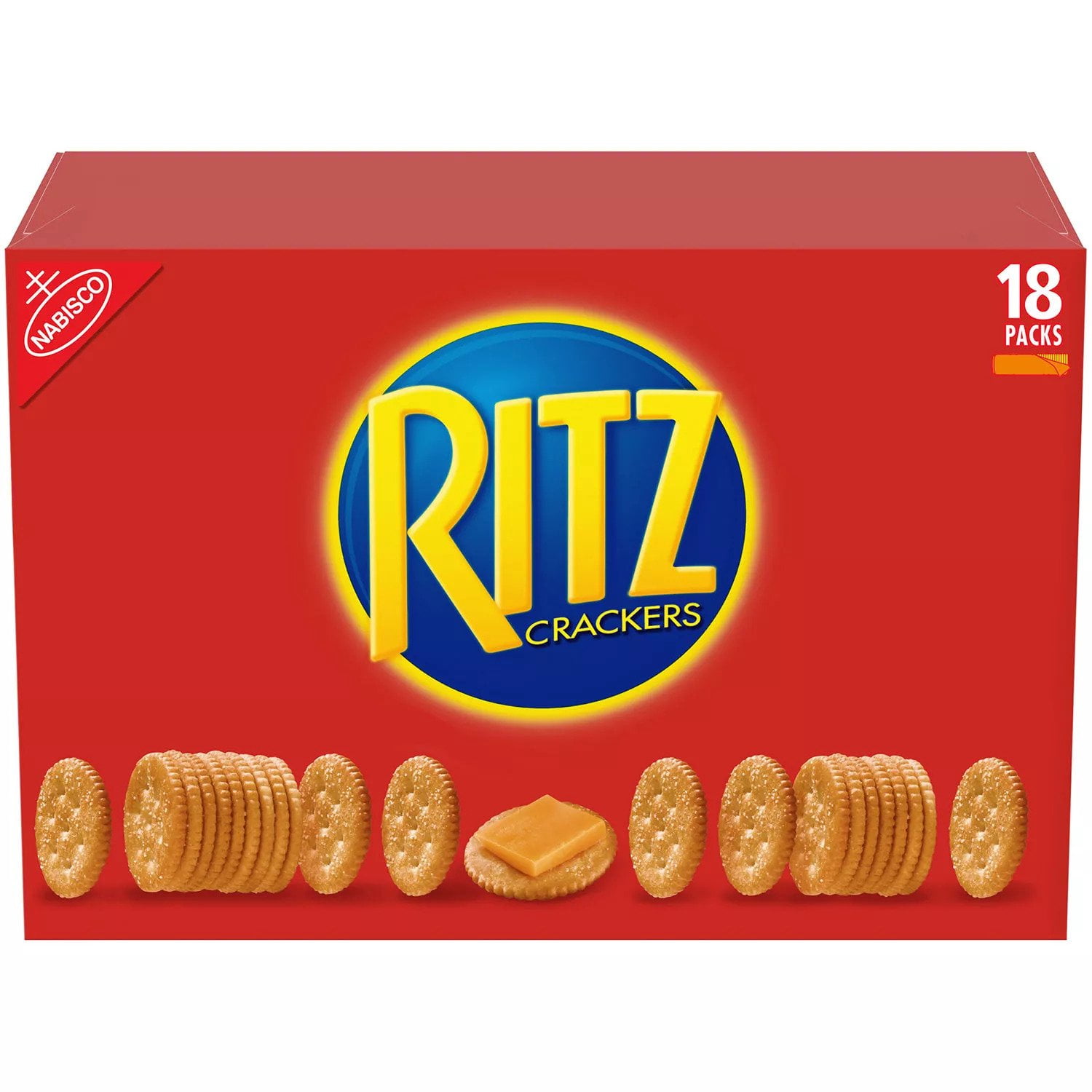 Product Of Nabisco RITZ Original Crackers 18 Pk., 61.65 oz. - Walmart ...