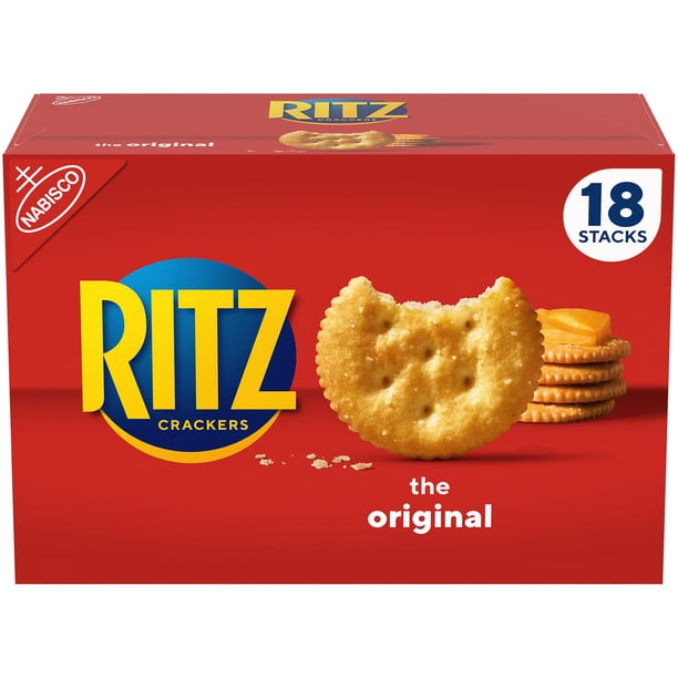 Nabisco Ritz Crackers (3.43 oz., 18 ct.) - Walmart Business Supplies