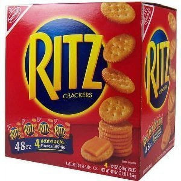 Nabisco-Ritz Crackers, 4/12oz Packs NSD3 - Walmart.com