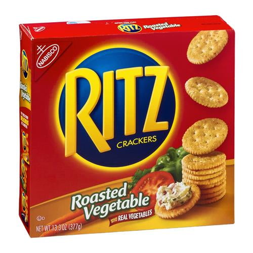 Nabisco Ritz Crackers Roasted Vegetable, 13.3 Oz - Walmart.com