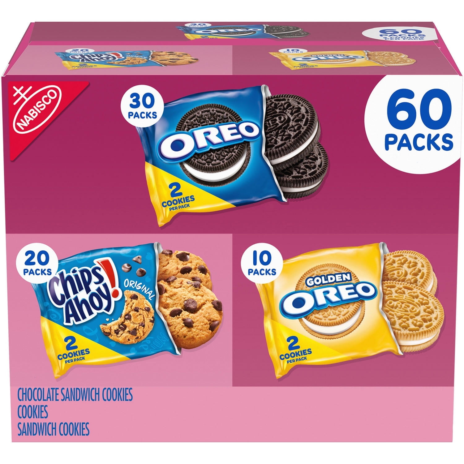 Nabisco Sweet Treats Variety Pack, 60 pk. - Walmart.com