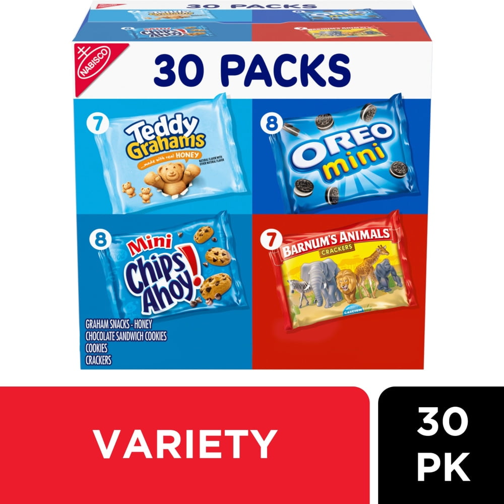 Nabisco Team Favorities OREO CHIPS AHOY! Teddy Grahams & Barnums ...