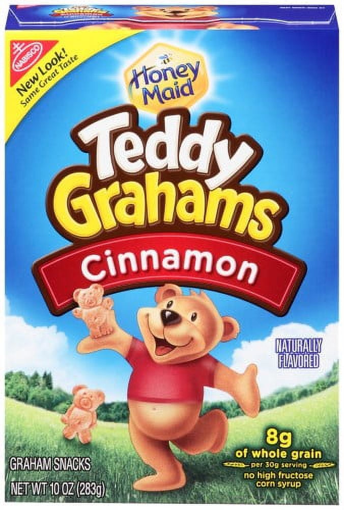 Nabisco Teddy Grahams, Cinnamon (Pack of 8) - Walmart.com