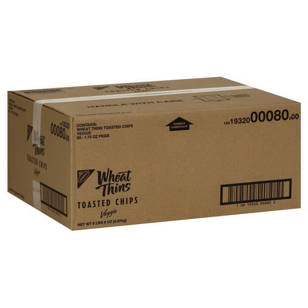 1.75 oz. Bag Wheat Thins Toasted Veggie Chips (60/Carton) - Walmart.com