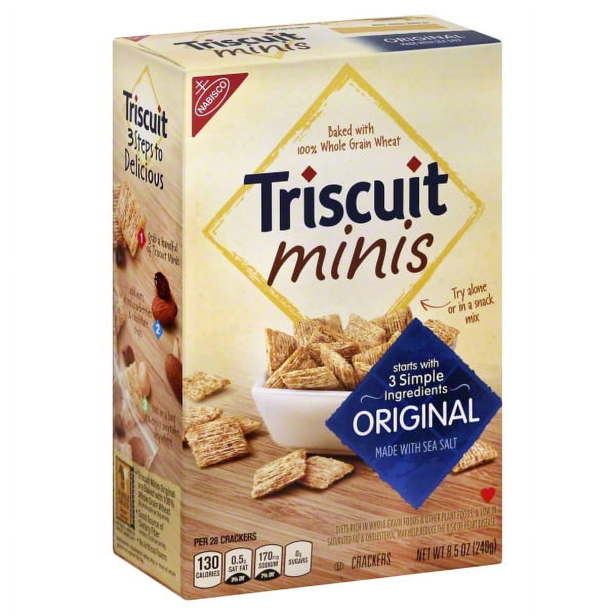 Nabisco Triscuit Minis Original Crackers, 8.5 Oz. - Walmart.com