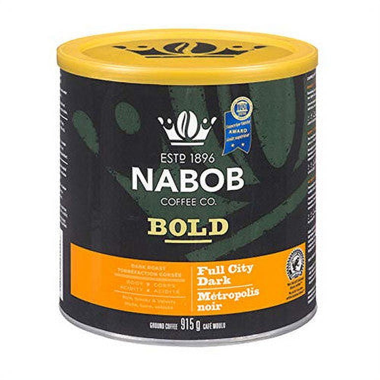 Nabob Bold Full City Dark Ground Coffee, 915g/32.3 oz - Walmart.com