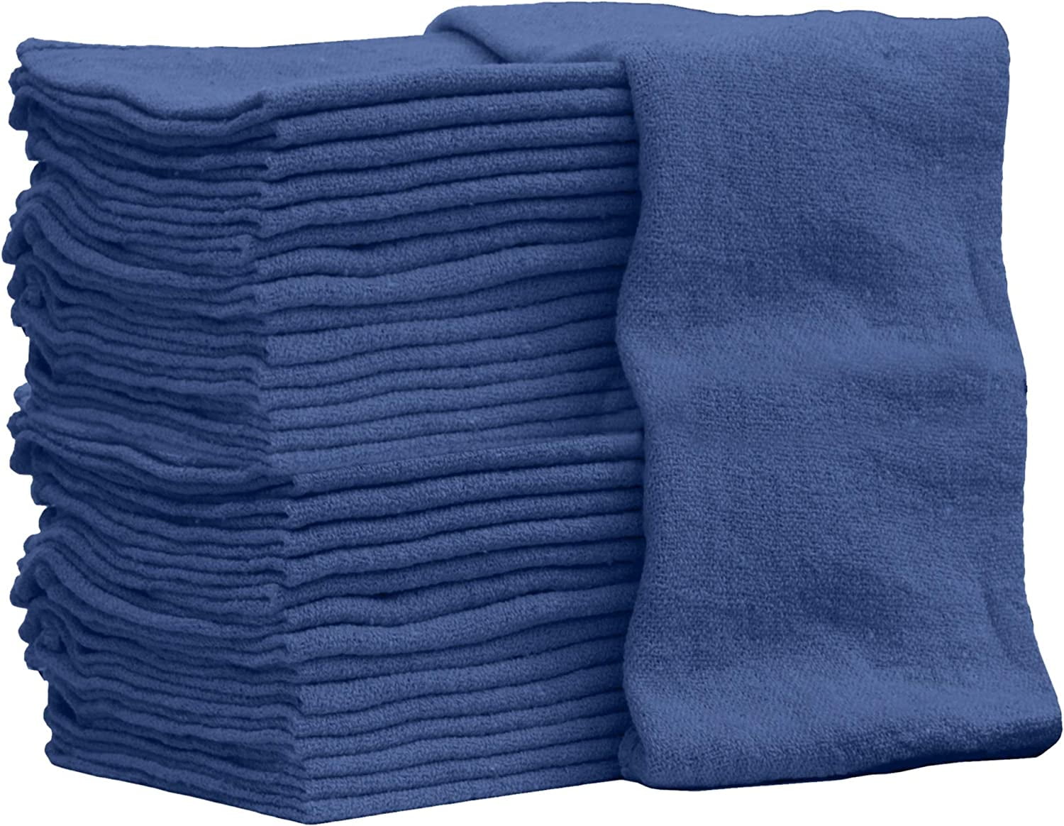 Nabob Wipers Auto Mechanic Shop Towels 50 Pack Shop Rags 100% Cotton ...