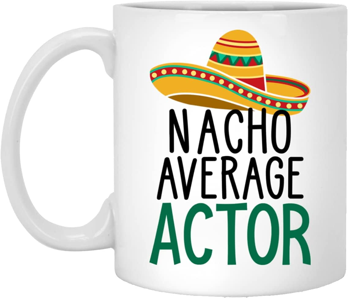 Nacho Average Actor, 1-Pack, Spanish Themed Birthday Christmas Gift ...