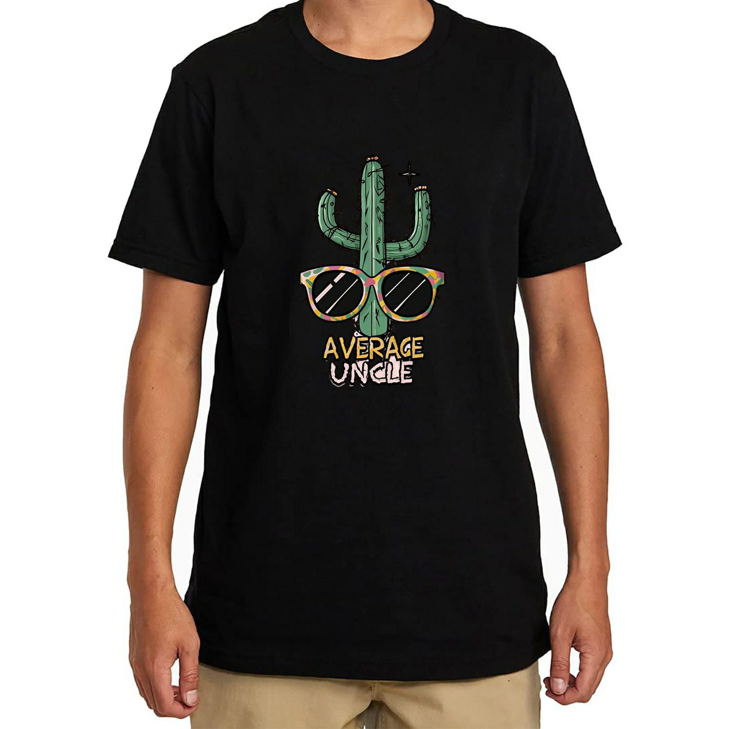 Nacho Average Uncle Mexican Cinco de Mayo Tio Fiesta Tito Mens T Shirt ...