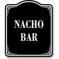 Nacho Bar BLACK Aluminum Composite Sign, 20"x24" - Walmart.com