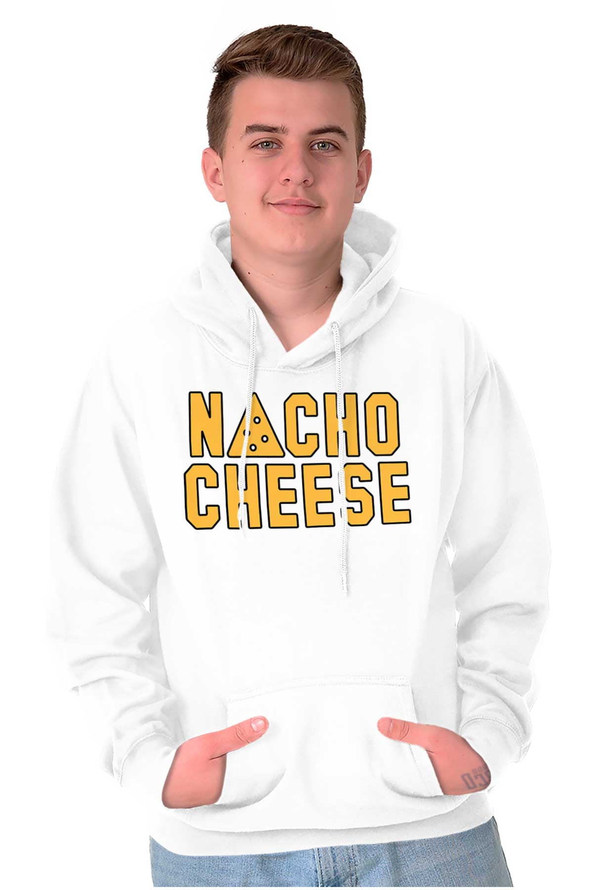 Nacho Cheese Funny Food Carbs Snacks Unisex Plus Fleece Graphic Hoodie ...